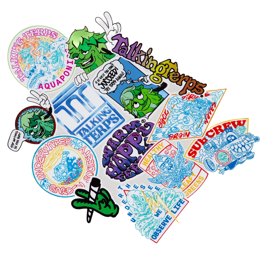 Terp Sticker Pack 2.0 – Talking Terps