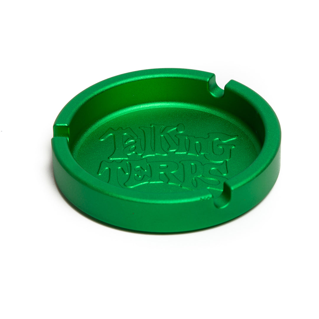 Terp - Green Heavyweight Ashtray – Talking Terps Terp - Green Heavyweight Ashtray – Talking Terps