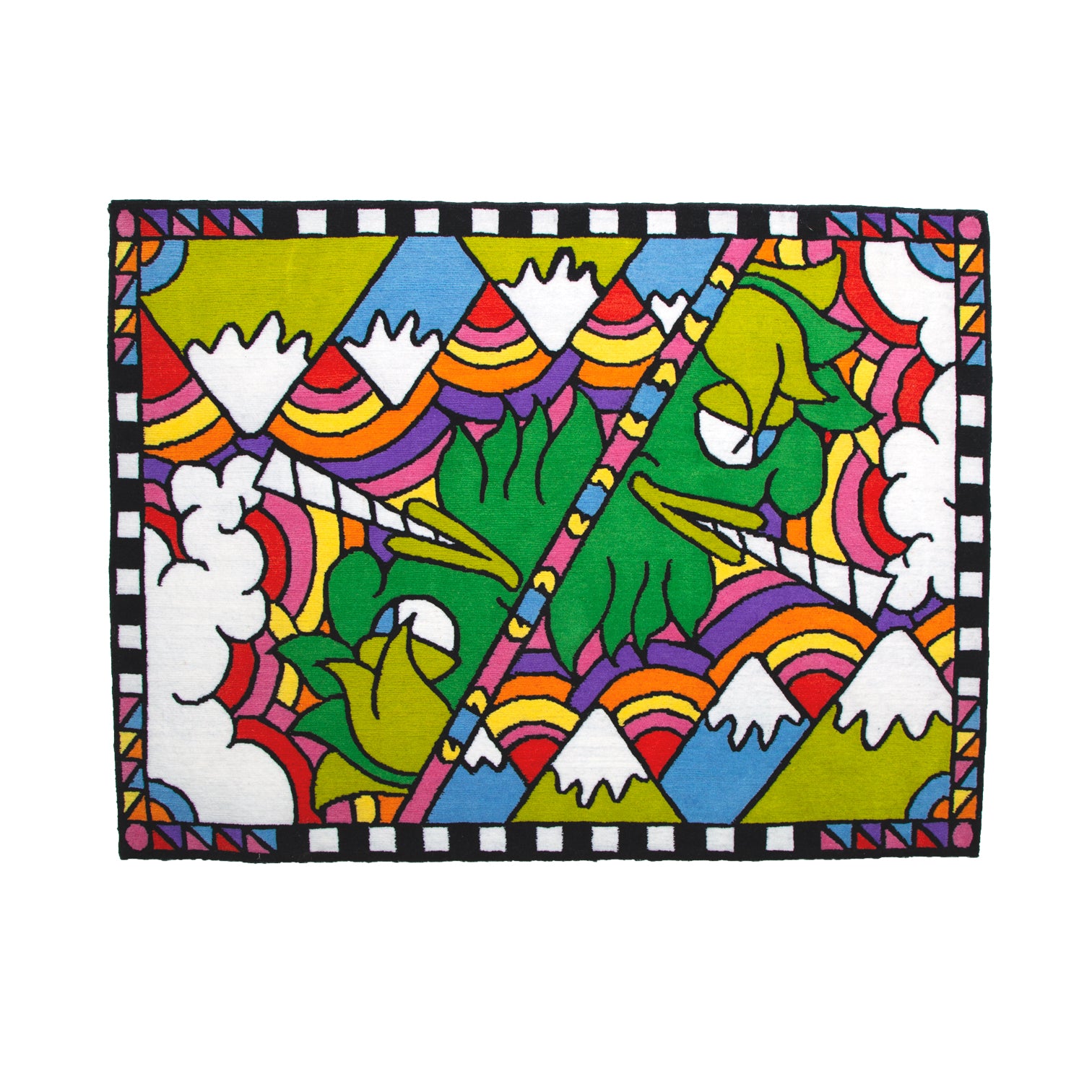 Terp Paradise Hand Woven Wool Rug – Talking Terps