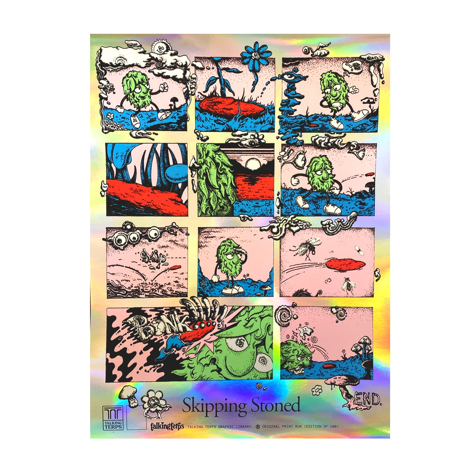 Skipping Stoned Holo Prints – Talking Terps